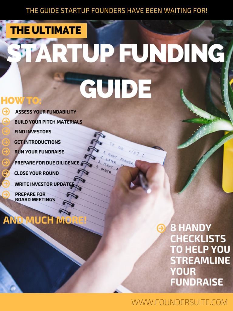 Ultimate Guide to Startup Fundraising | PDF | Startup Company | Small ...