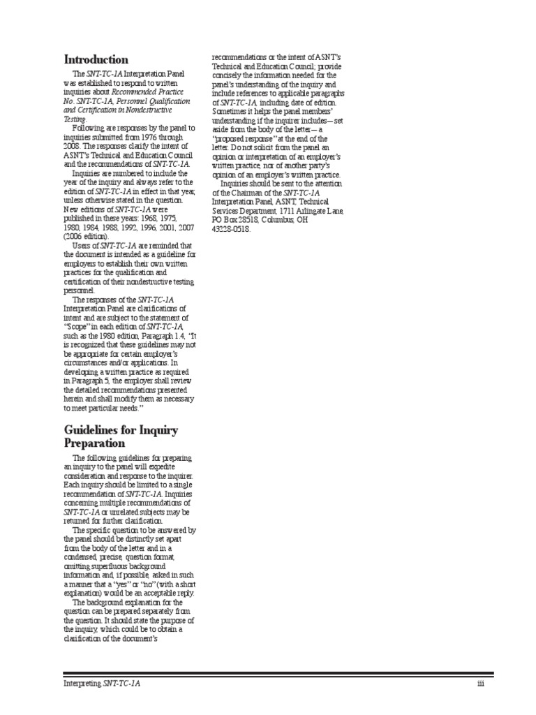 Interpreting SNT TC 1a - Part2 PDF | PDF | Question | Government