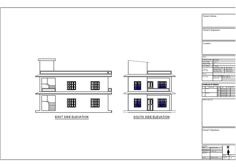 Residential building plan | PDF | Buildings And Structures | Queensland ...