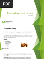 Menu Planning & Constraints | PDF | Menu | Restaurants