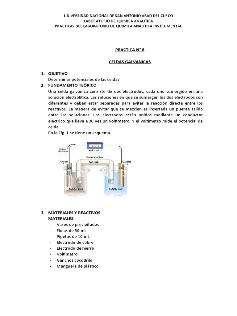 PRACTICA #8, Celdas | PDF