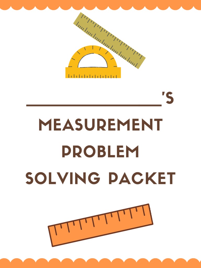 Measurement Problem Solving Packet | PDF