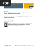 LSMW Step-By-Step Guide | PDF | Computer File | Microsoft Excel