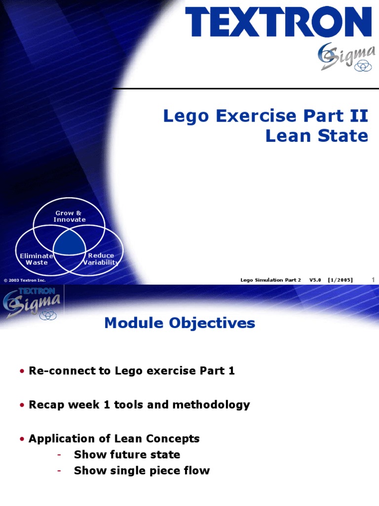 Lego Exercise Part II Lean State: Grow & Innovate | PDF | Simulation ...