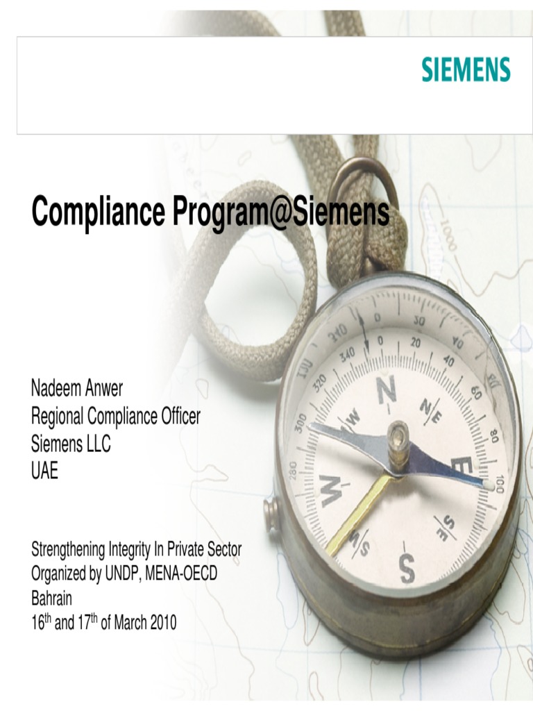 Siemens CMS | Download Free PDF | Regulatory Compliance | Governance