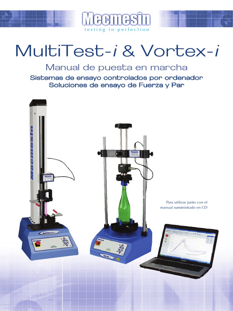 MultiTest-i and Vortex-I Start-Up Manual Spanish EQ | PDF | Microsoft ...