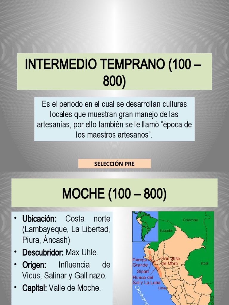 Intermedio Temprano (Selección Pre) | PDF | Arqueologia De Las Americas ...