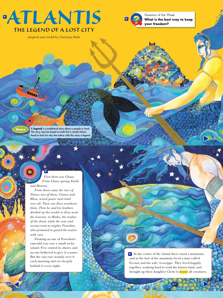 The Rise and Fall of Atlantis: A Legend of a Utopian Civilization ...