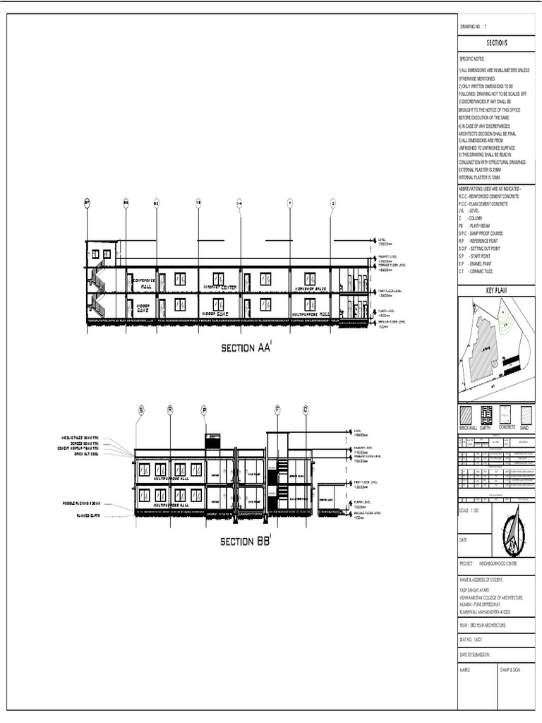 SECTION | PDF | Door | Architectural Elements