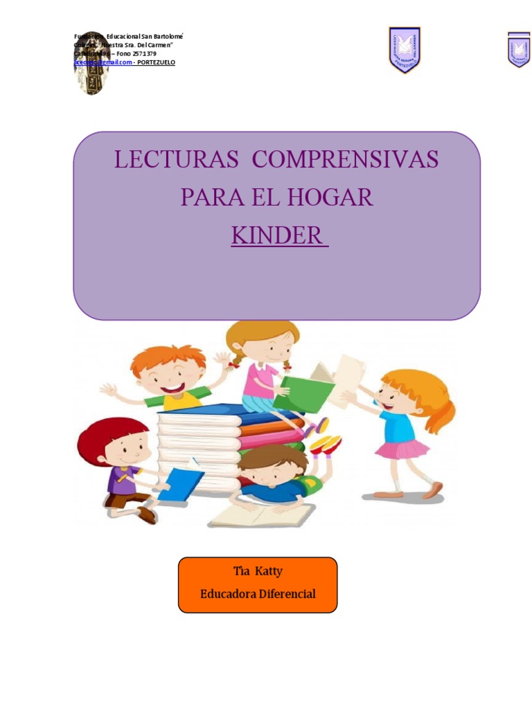 Comprensiòn Lectora 1 Kinder | PDF | Educación avanzada