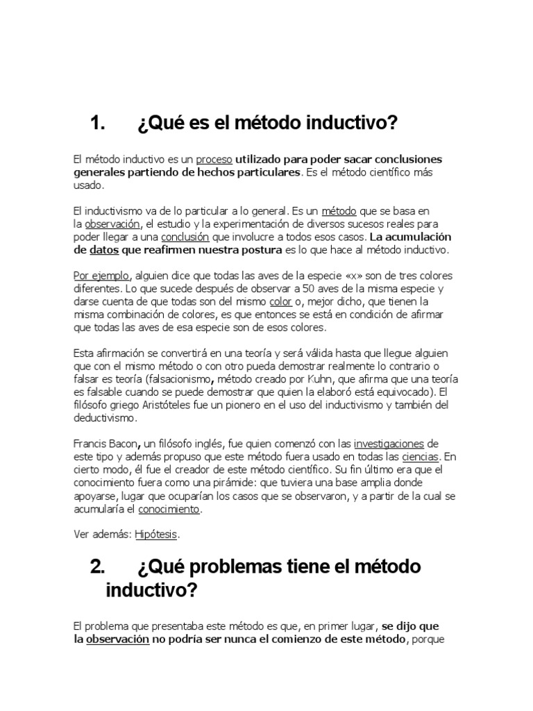 Qué Es El Método Inductivo | PDF | Hermenéutica Bíblica | Hermenéutica