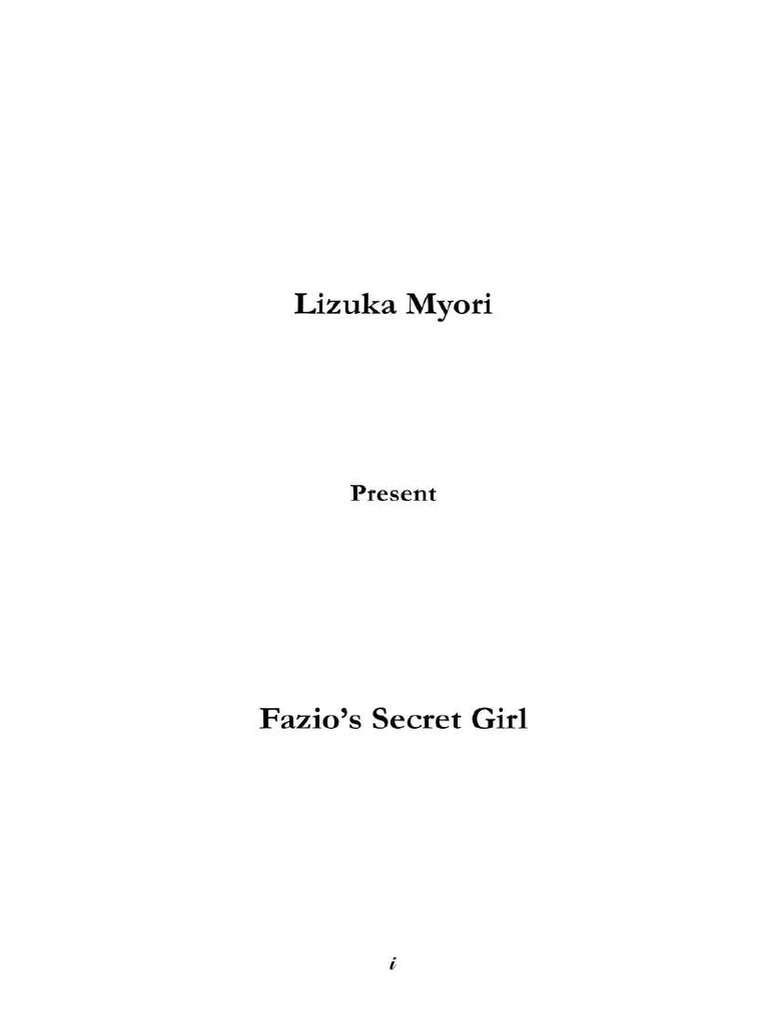 Panduan Fazios dan Lizuka Myori | PDF