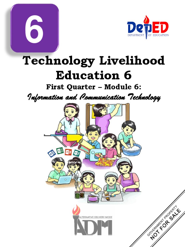 TLE-HE 6 - Q1 - Mod6 - ICT-Entrep | PDF | Spreadsheet | Microsoft Excel