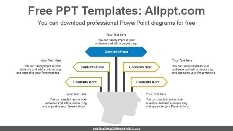 Thinking Signs PowerPoint Diagram Template | PDF