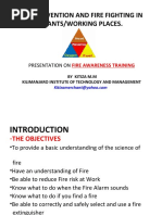 Basic Fire Fighting Training | PDF | Fires | Firefighting