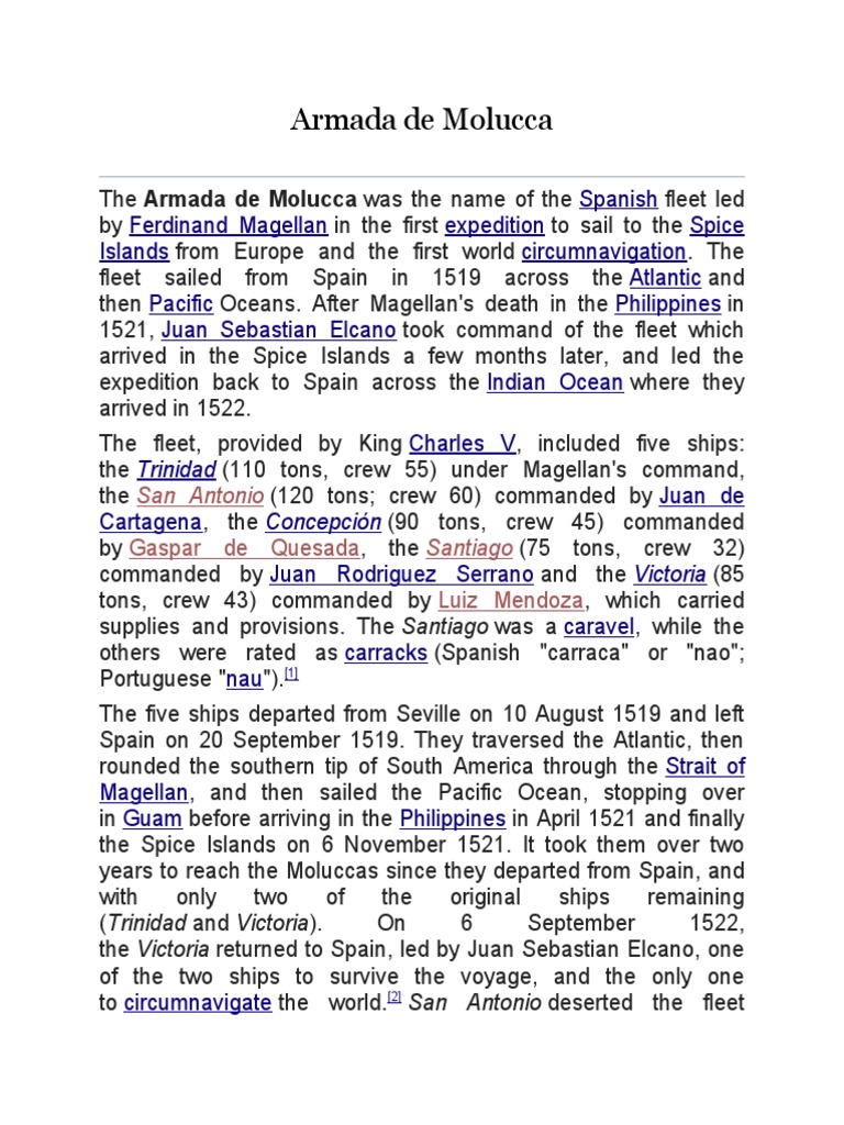 Magellan's Historic Expedition: The First Circumnavigation of the Globe ...