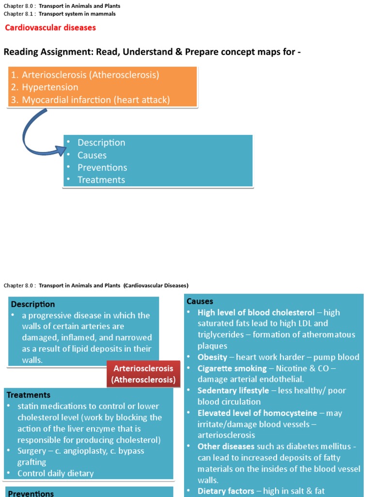 Reading Assignment: Read, Understand & Prepare Concept Maps For | PDF ...