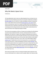 Space Force Doctrine Document 1 FINAL - 4apr25 | PDF | Outer Space | Orbit