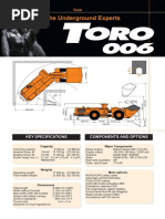 Sandvik LH410 (TORO 7) (10t) - 2017 PDF | PDF | Truck | Loader (Equipment)
