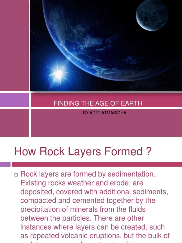 Finding The Age of Earth: by Aditi Atmasidha | PDF | Fossil ...