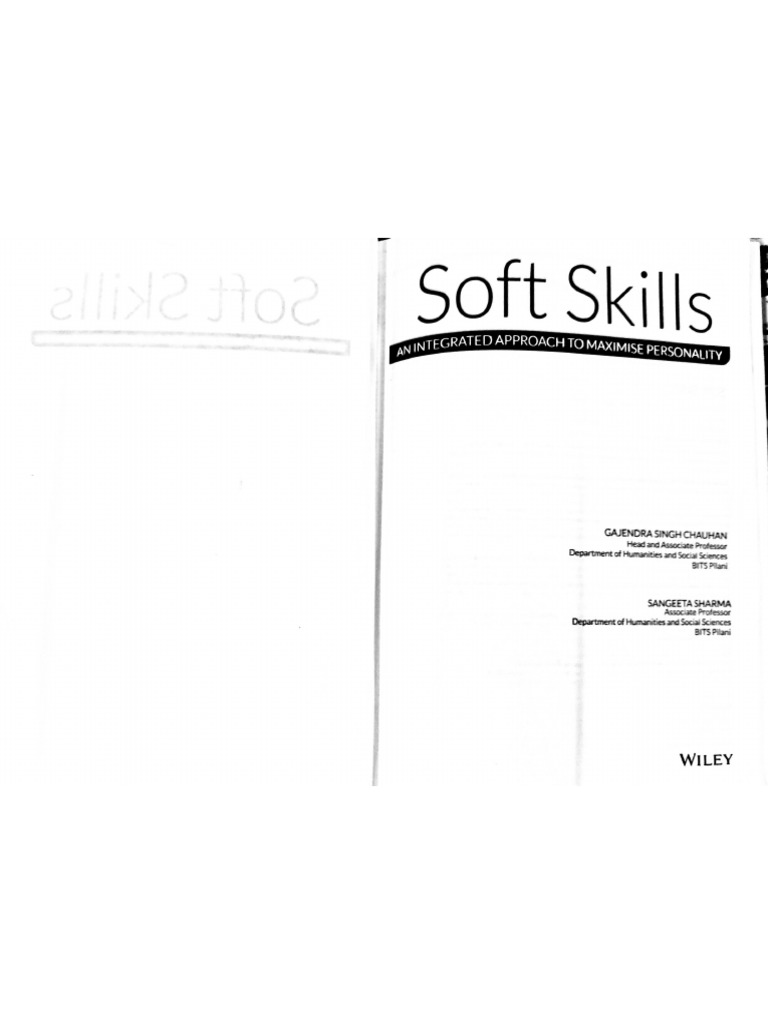 Soft Skills Book PDF | PDF