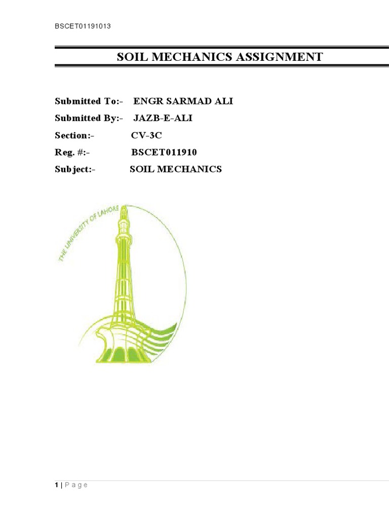 Soil Assignment 5 | PDF | Clastic Rock | Geology