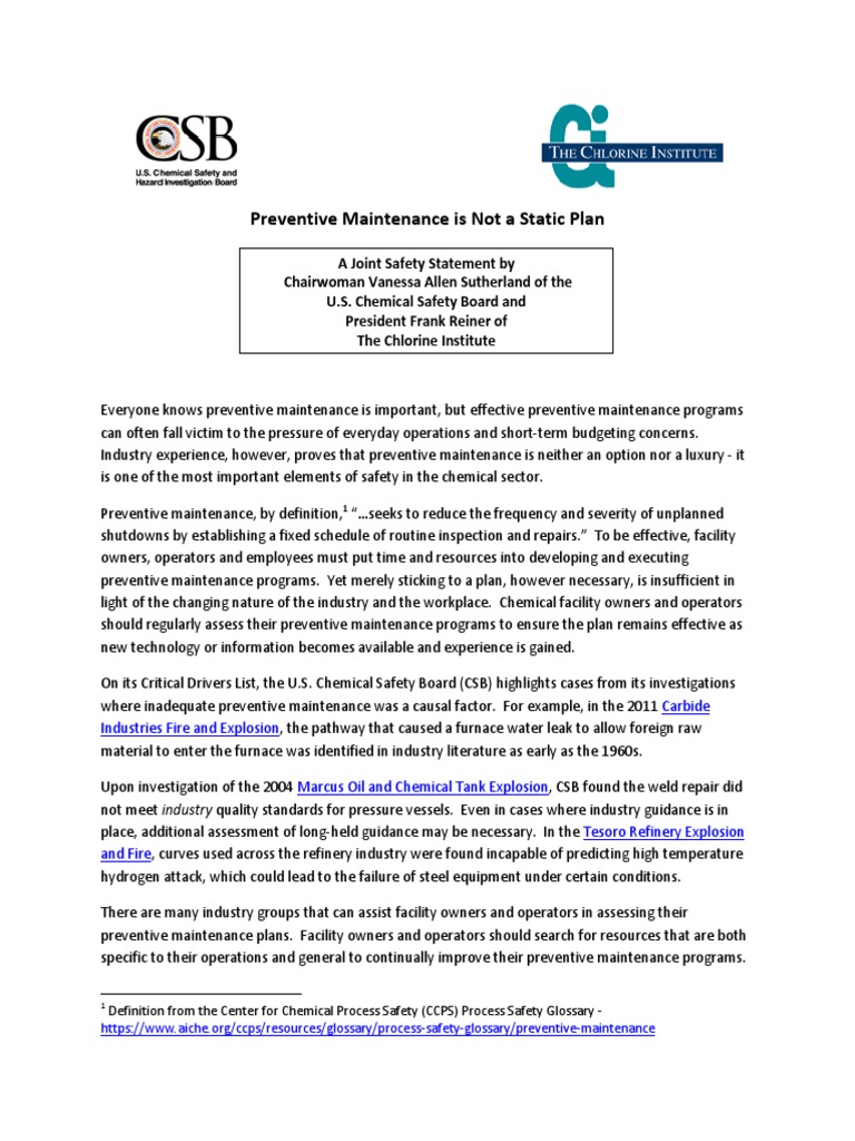 Safety Explosion Maintenance | PDF | Business | Nature