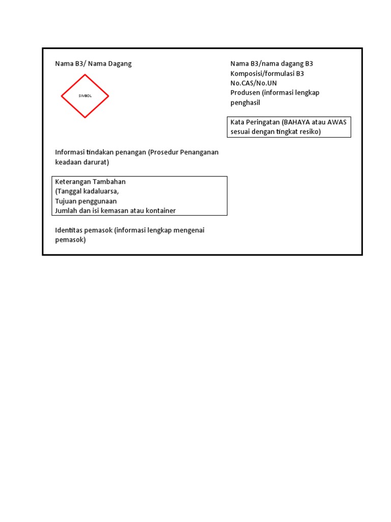 Label B3 | PDF