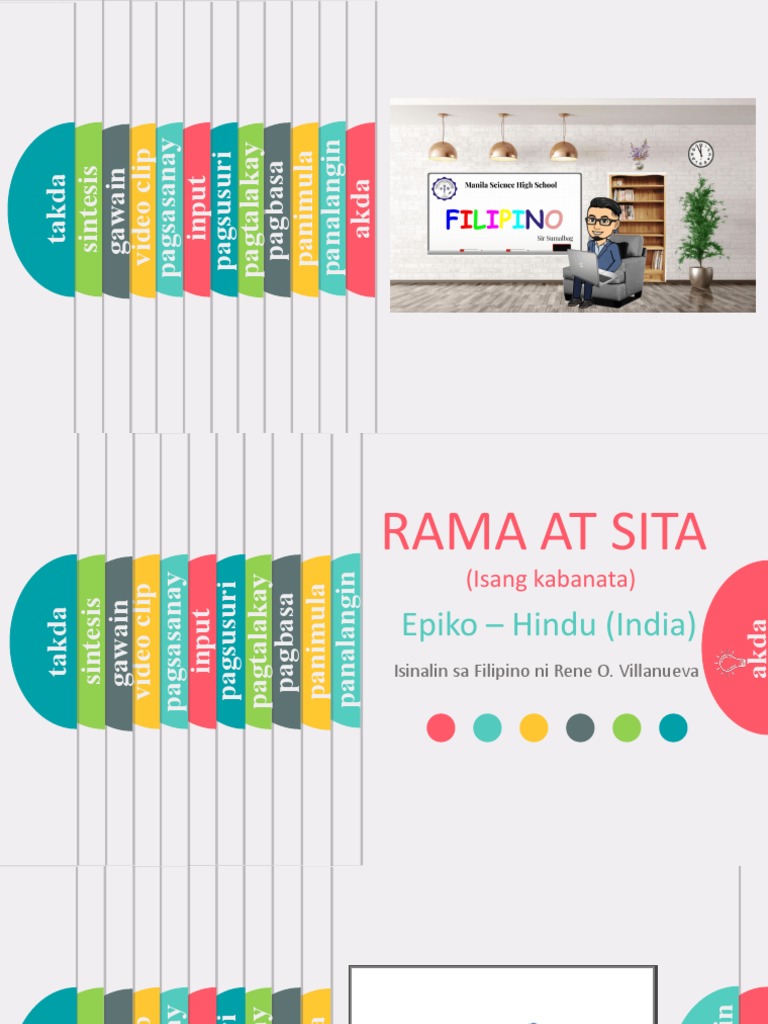 Rama at Sita - Ikatlong Araw - Ikatlong Markahan | PDF