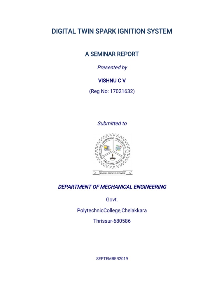 Seminar Report Example | PDF | Nature
