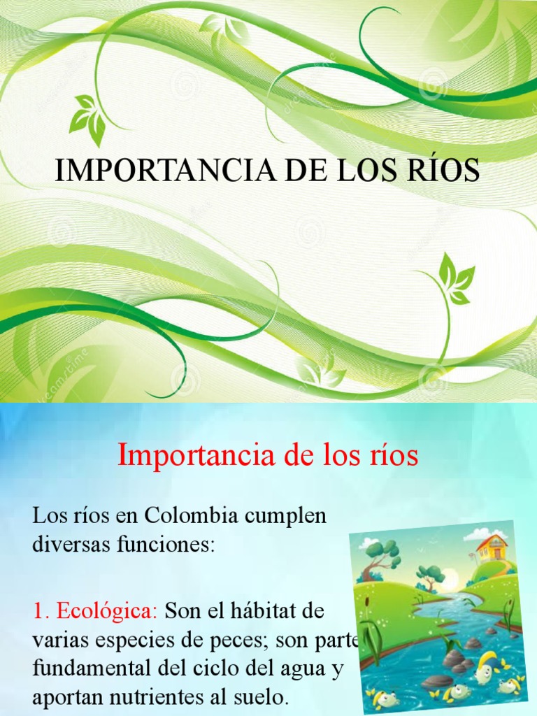 IMPORTANCIA DE LOS RÍOS | PDF