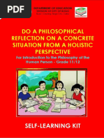 Lesson 3 - Holistic and Partial Perspectives - For Hand Outs | PDF | Critical Thinking | Thought