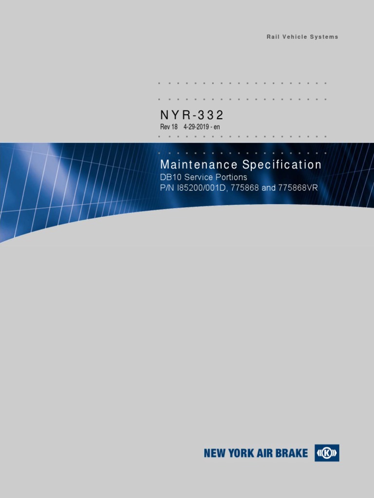 Nyr-332 18 en Valve Portion Nyr-33218 | PDF | Safety | Valve