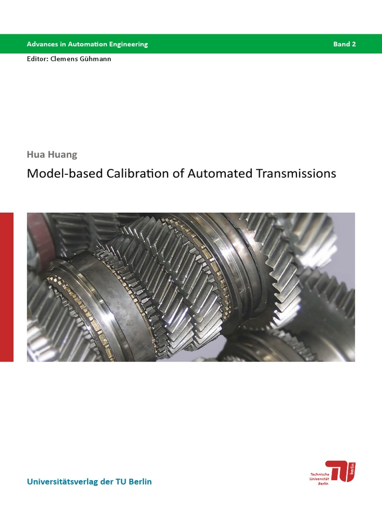 Model-Based Calibration of Automated Transmissions | PDF | Mechanical Engineering | Computing ...