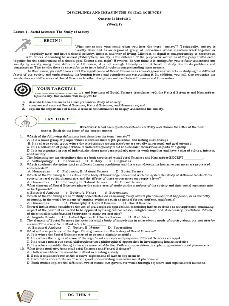 Module DISS | PDF | Social Science | Humanities