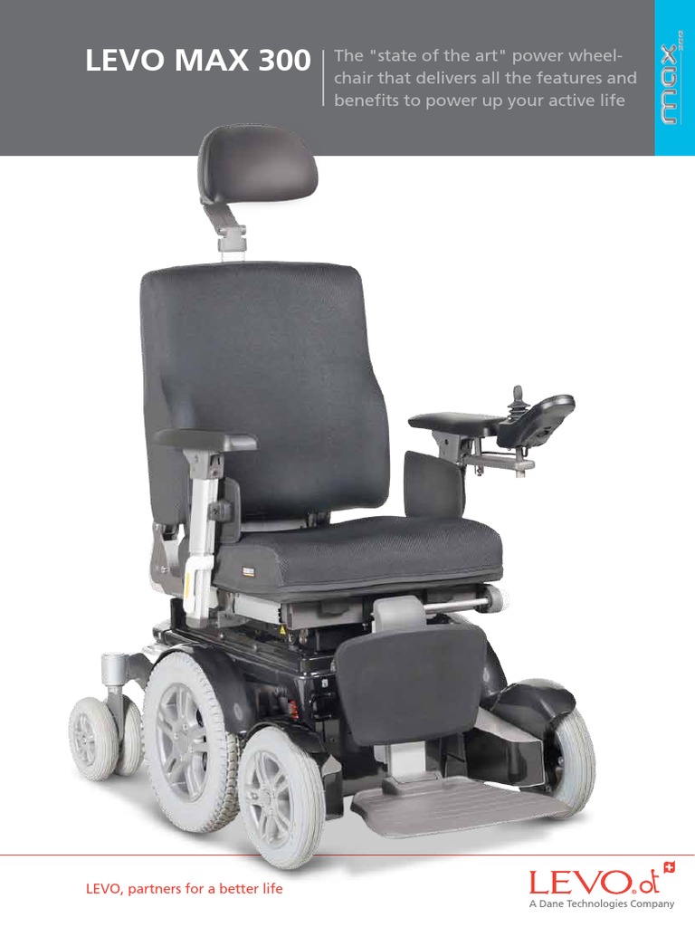 Discovering Freedom: The Revolutionary LEVO MAX 300 Power Wheelchair ...