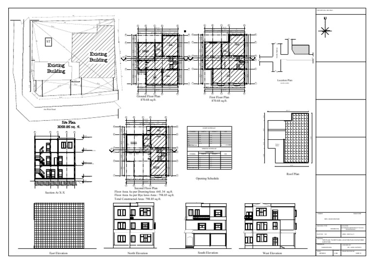 Existing Building Existing Building: Site Plan | PDF
