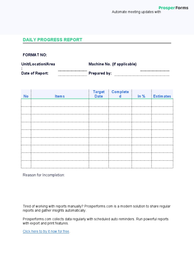 Daily Progress Reporting Automation | PDF | Business | Computers