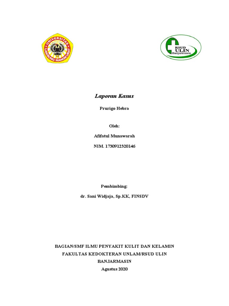 Kasus Prurigo Hebra pada Pasien Dewasa | PDF
