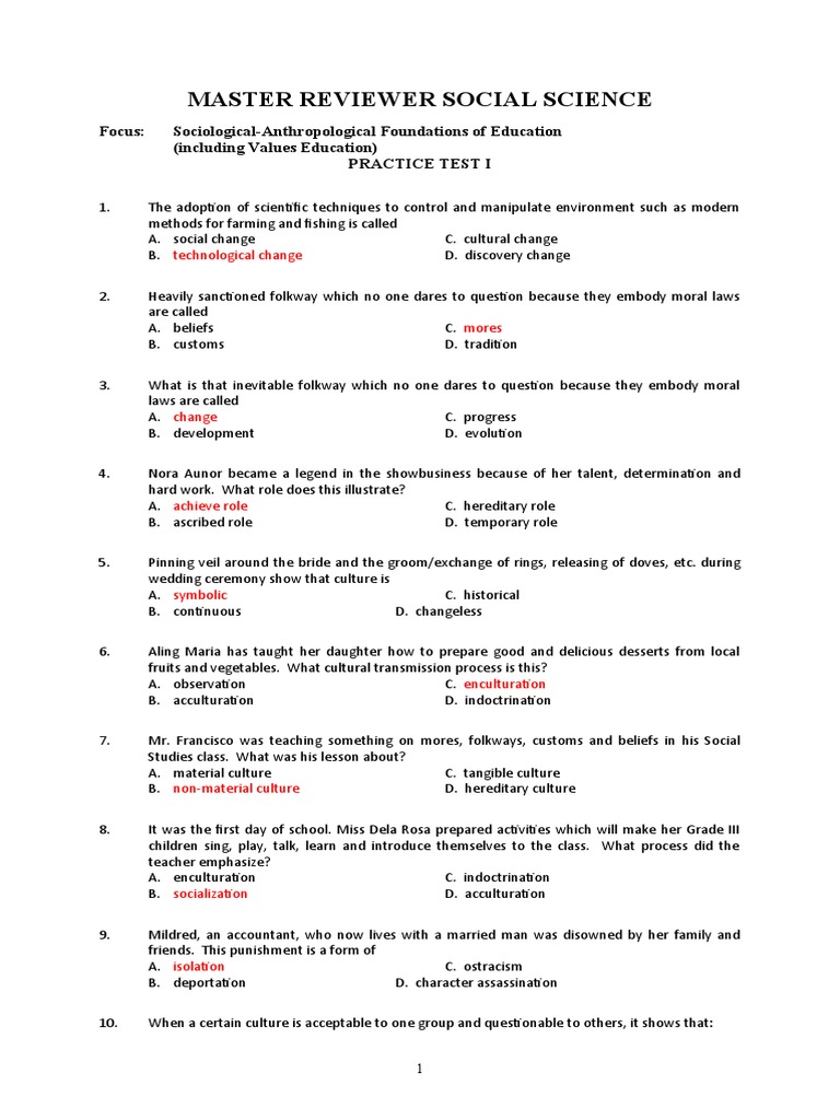 Master File Social Sciences Reviewer 1 1 | PDF | Economic Surplus | Prices