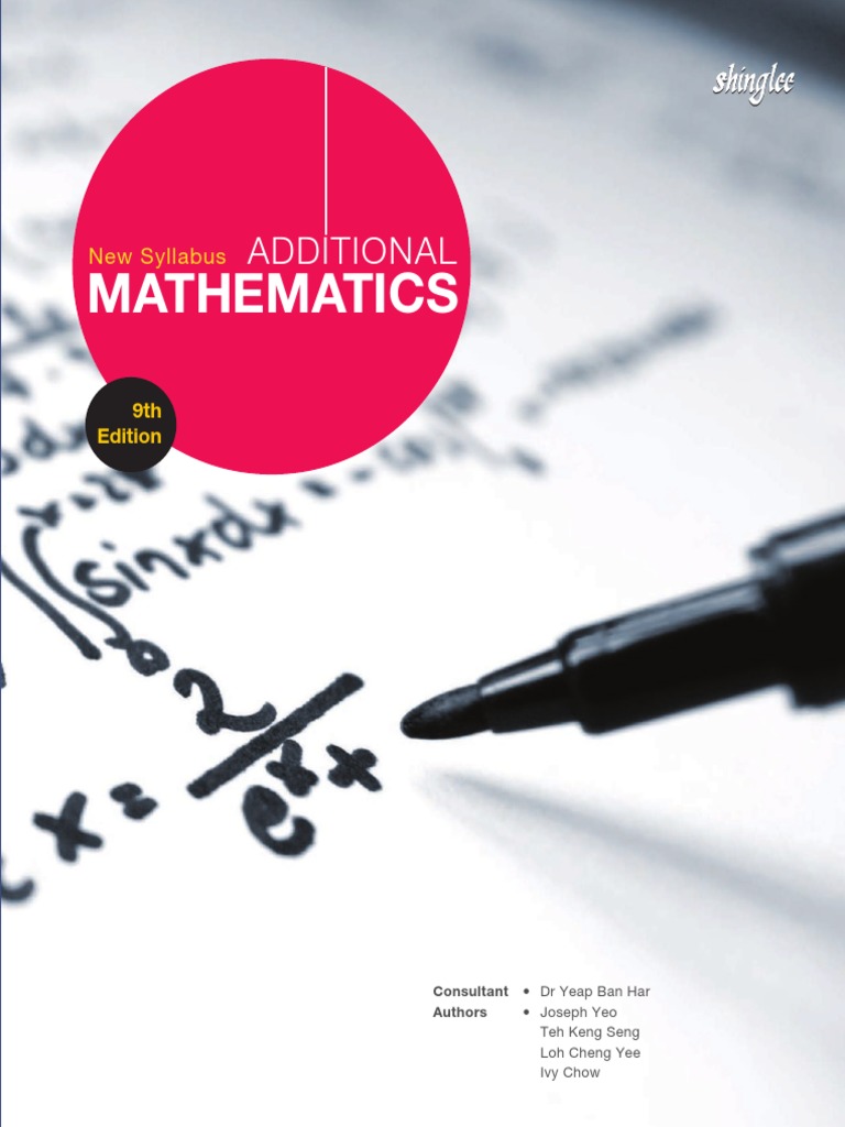 New Syllabus Additional Mathematics PDF | PDF | Division (Mathematics) | Polynomial