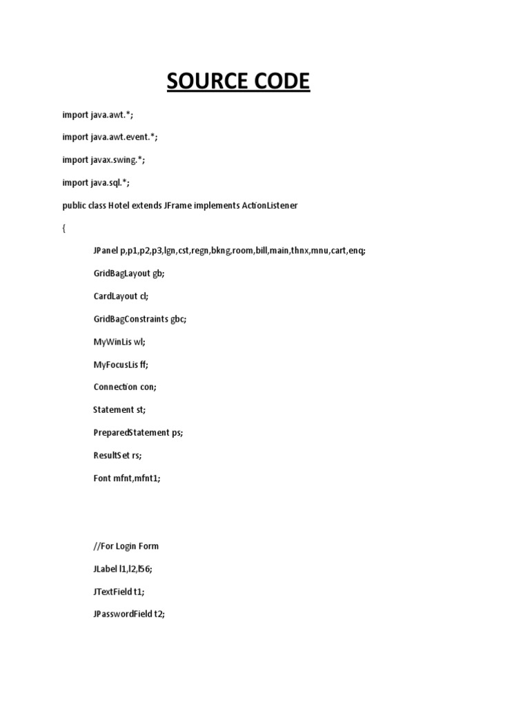 Source Code | PDF | Business | Computing And Information Technology