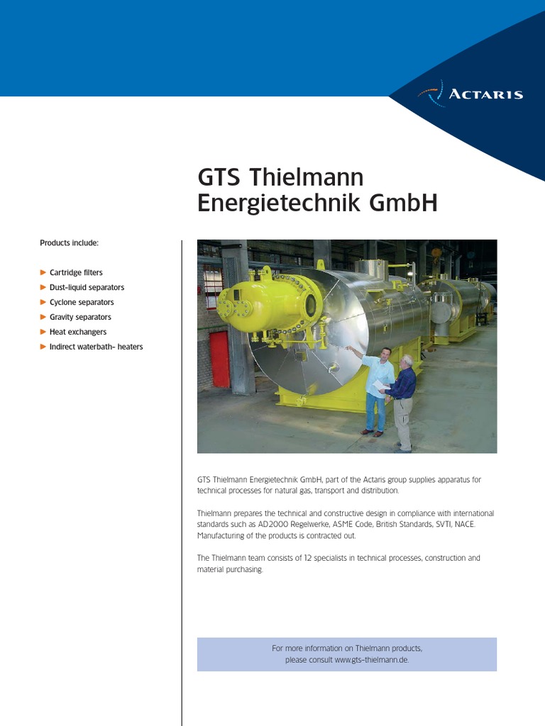 Thielmann Energietechnik Overview | PDF