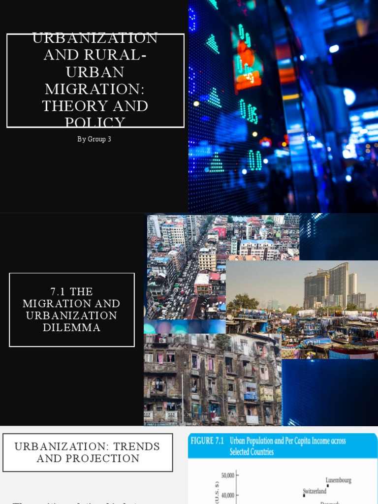 Urbanization & Migration Theory | PDF | Urbanization | Human Migration