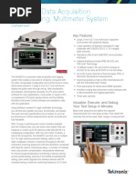 Manual DAQ970A-DAQ973A - Eng - Tds | PDF | Data Acquisition | Thermocouple