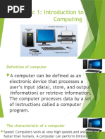 Classification of Computers According To Technology and Size | PDF ...