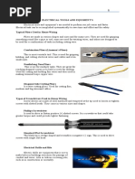 List of 25 Essential Electrician Tools | PDF | Electrical Connector ...