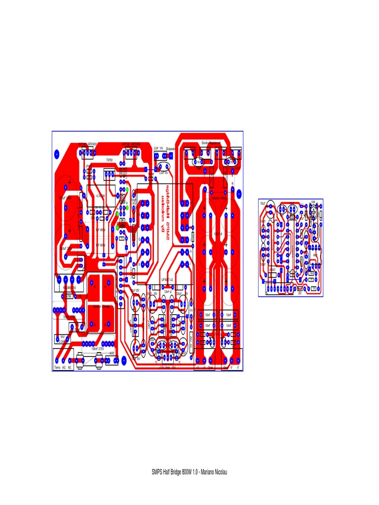 800W Half Bridge SMPS Design Guide | PDF | Nature