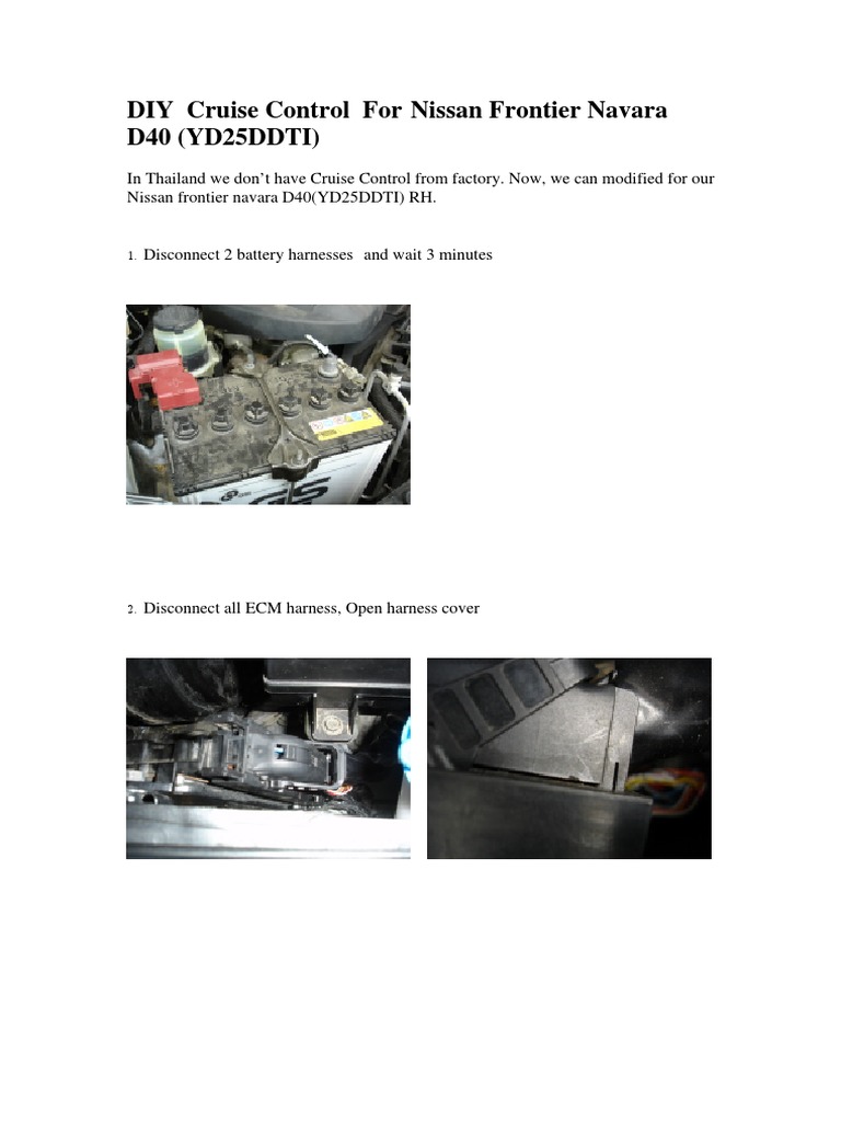 DIY Cruise Control Eng | PDF