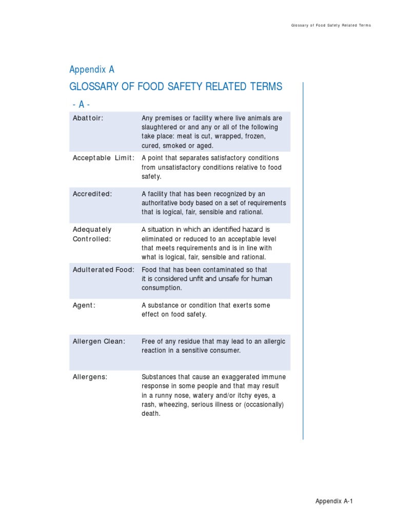 appendix-a-glossary-pdf-pdf-food-safety-hazard-analysis-and